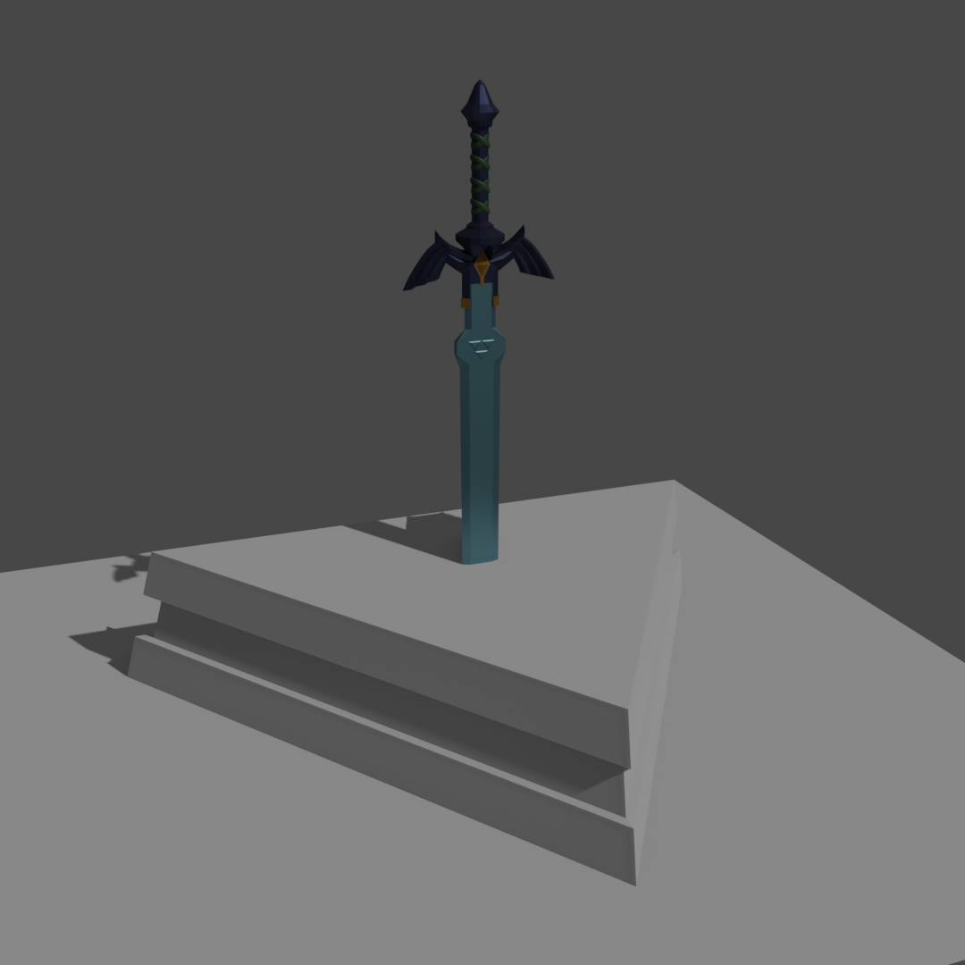Blender Project: Master Sword – Aaron Meaney